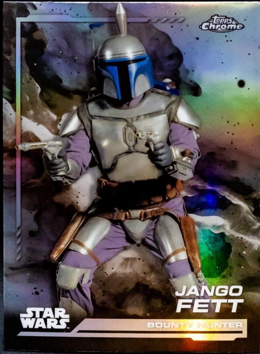 Jango Fett [Rainbow Refractor] #139 Prices | Star Wars 2024 Topps ...