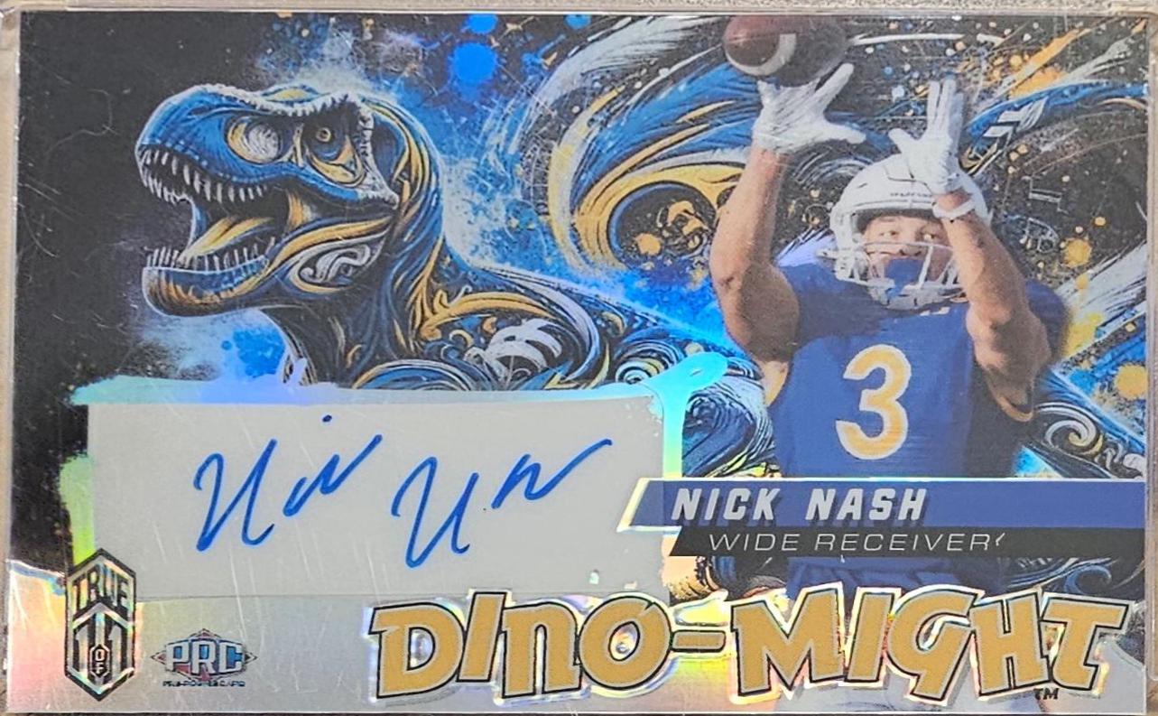 Nick Nash [T-Rex True Color Match Auto] #AT1TRX1-NN1 Prices [Rookie ...
