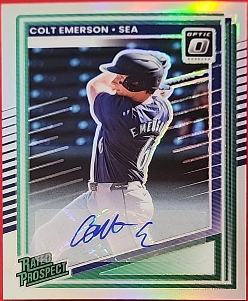 Colt Emerson [Optic Signature] #180 Prices | 2025 Panini Donruss ...