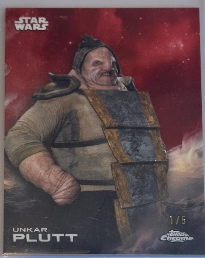 Unkar Plutt [Red Pulsar] #186 Prices | Star Wars 2025 Topps Chrome ...