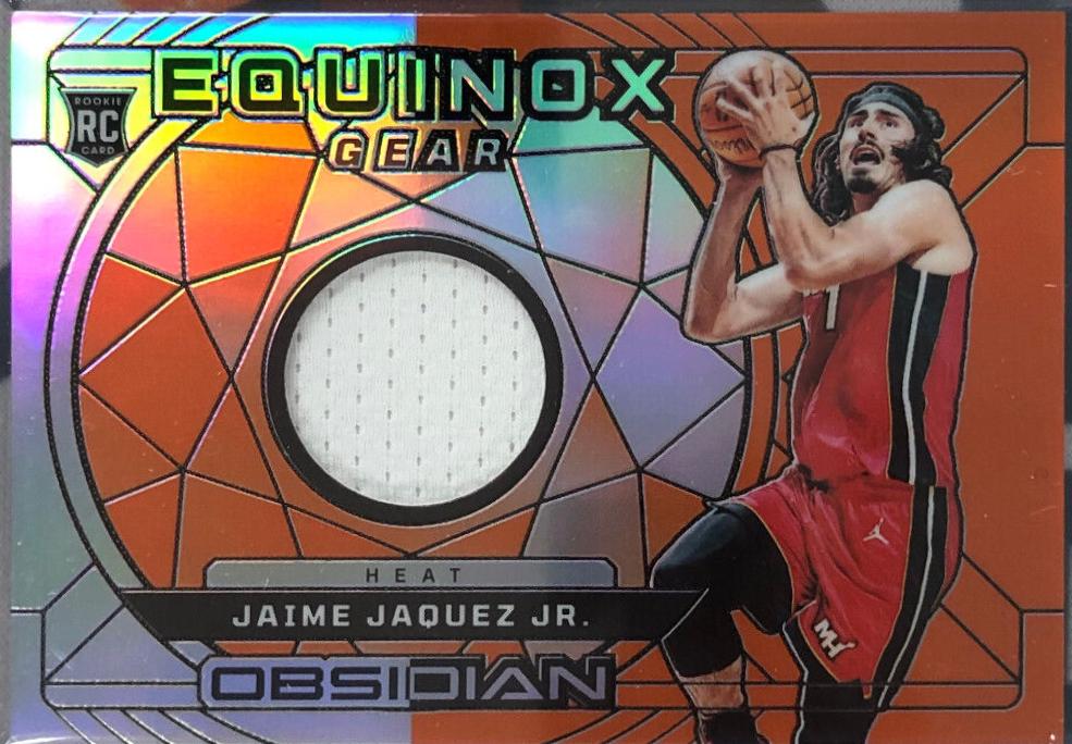Jaime Jaquez Jr. [Orange Flood] #EG-JJJ Prices | 2023 Panini Obsidian ...