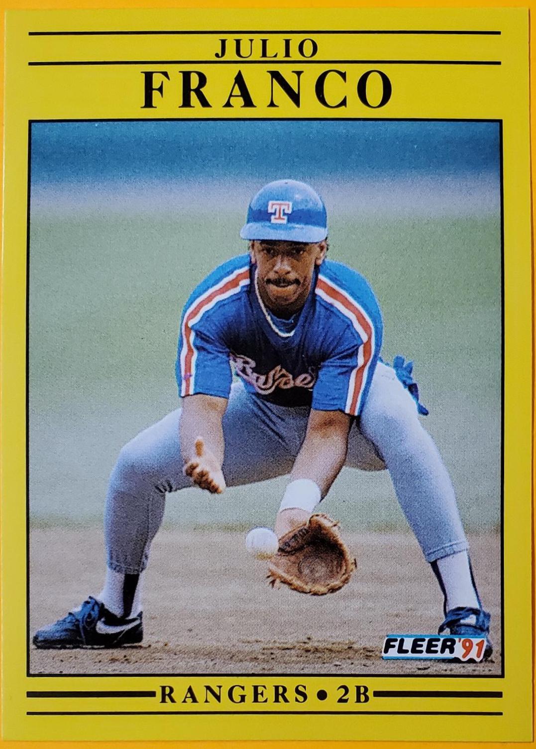 Julio Franco #285 Prices | 1991 Fleer | Baseball Cards