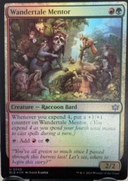Wandertale Mentor [Foil] #240 Prices | Magic Bloomburrow | Magic Cards