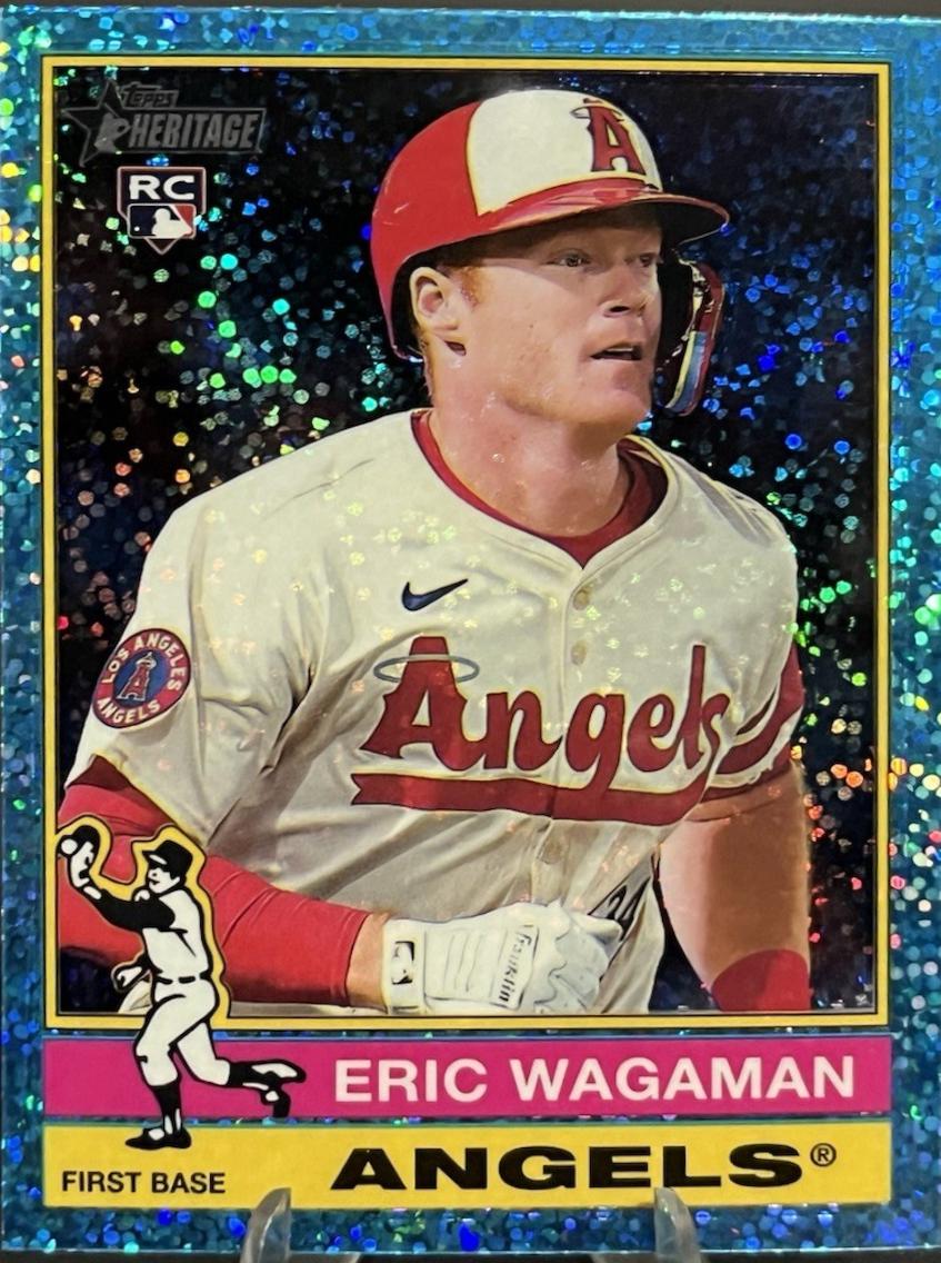 Eric Wagaman [Light Blue Sparkle Variation] #260 Prices | 2025 Topps ...