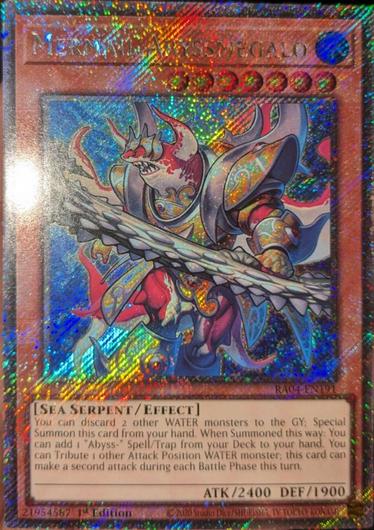 Mermail Abyssmegalo | Ungraded | YuGiOh Quarter Century Stampede