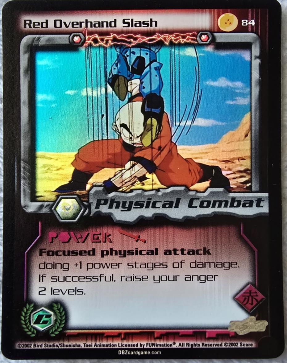 Red Overhand Slash [Foil] 84 Prices | Dragon Ball Z Cell Games Saga ...