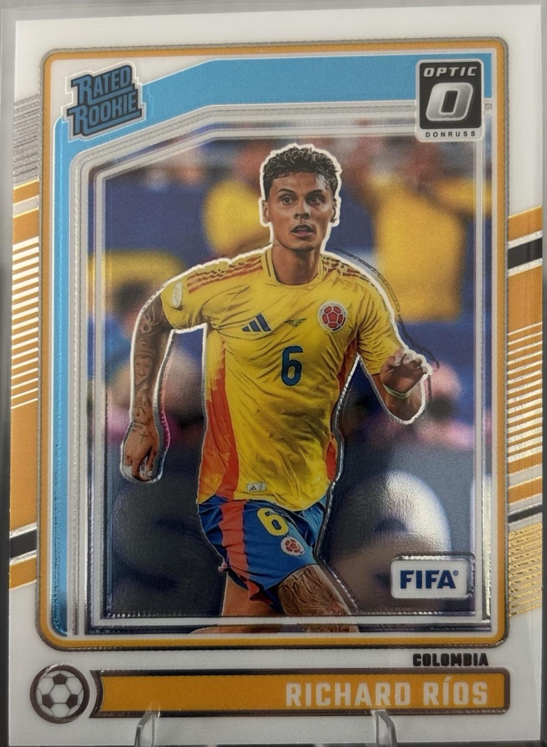 Richard Rios [Optic] #186 Prices | 2024 Panini Donruss | Soccer Cards