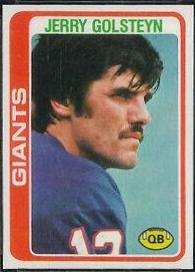 Jerry Golsteyn #432 Prices [Rookie] | 1978 Topps | Football Cards