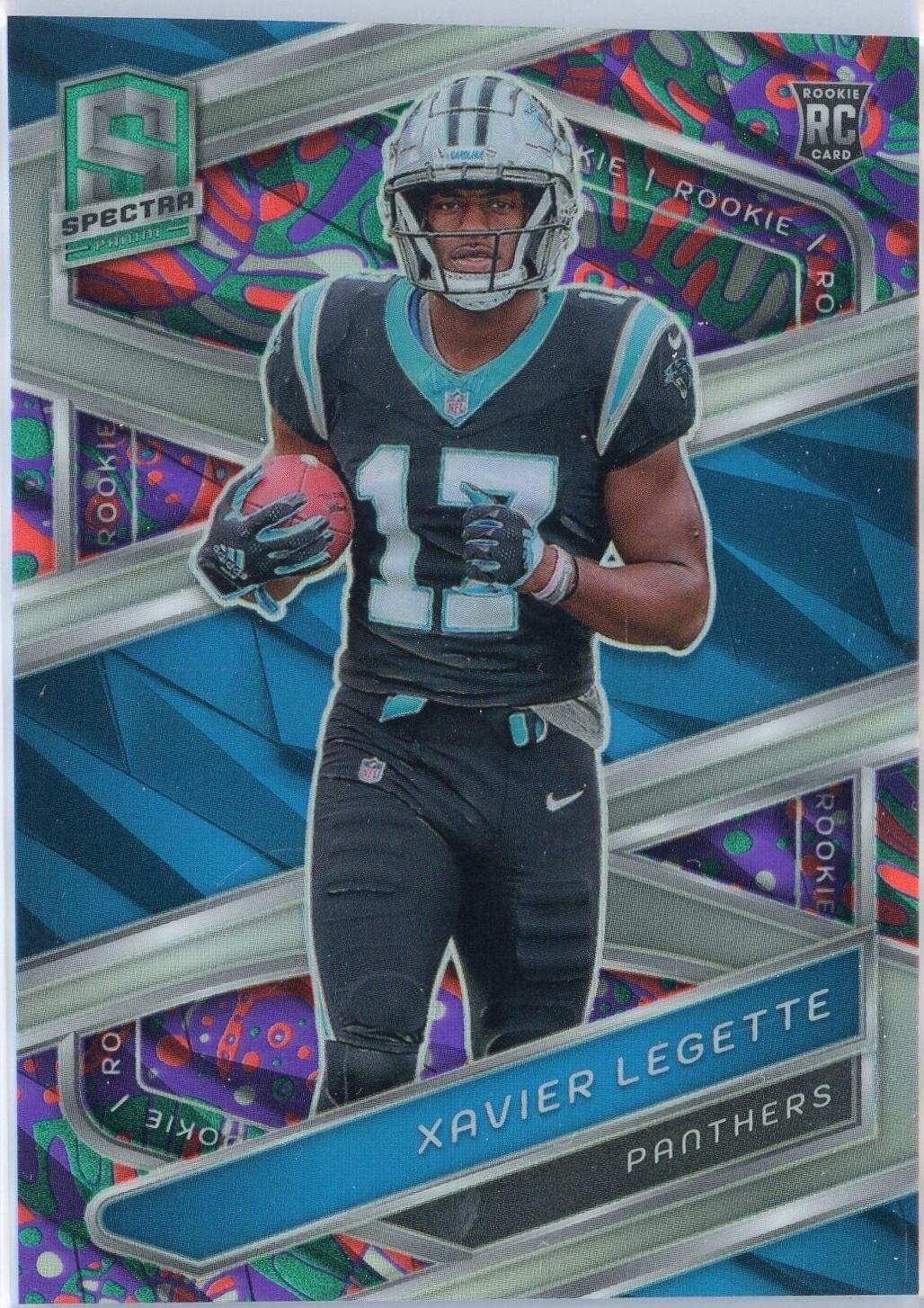 Xavier Legette [Psychedelic] #125 Prices | 2024 Panini Spectra ...