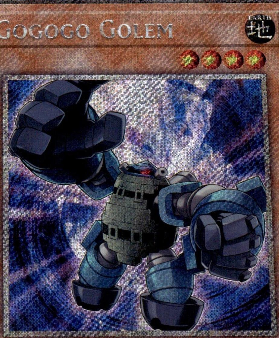 Gogogo Golem RA04-EN152 Prices | YuGiOh Quarter Century Stampede ...