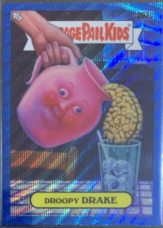 Droopy DRAKE [Blue Wave Refractor] #262c Prices | 2024 Garbage Pail ...