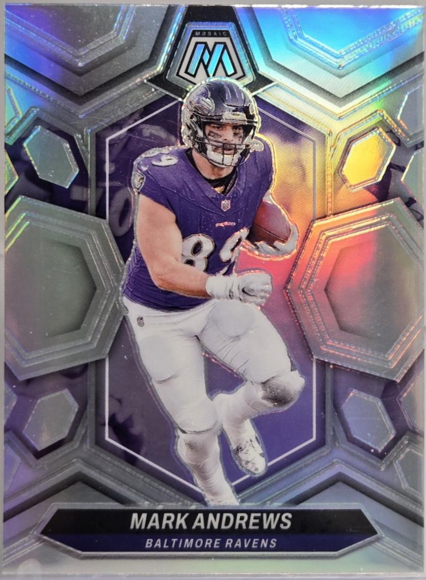 Mark Andrews [Silver] #18 Prices | 2024 Panini Mosaic | Football Cards