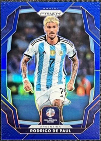 Rodrigo de Paul [Blue] #9 Prices | 2024 Panini Prizm Copa America ...