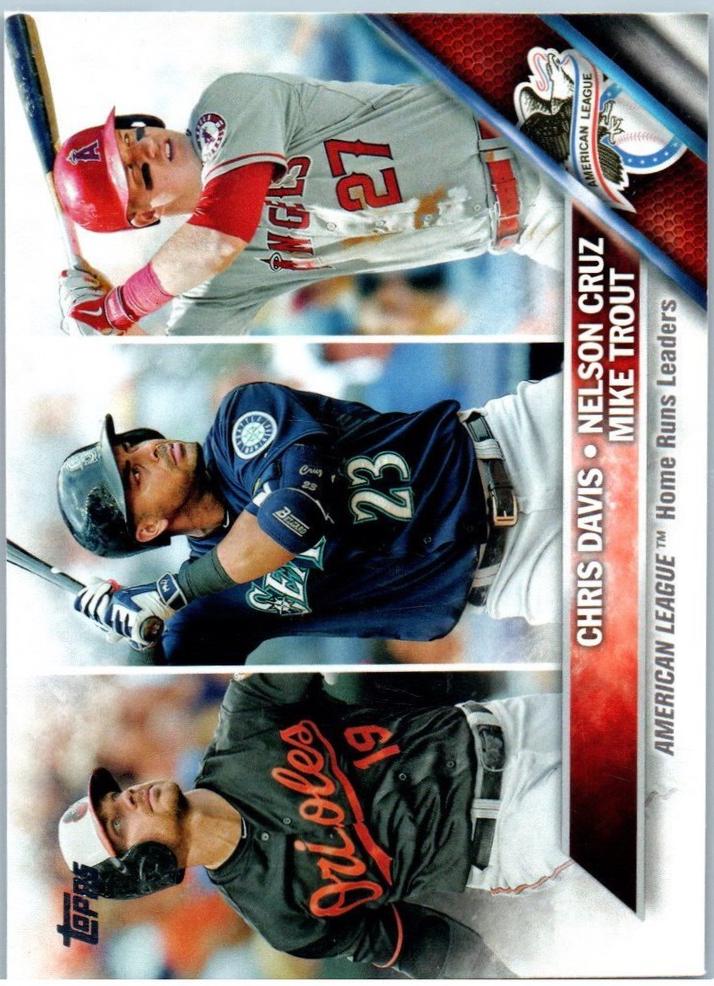 Chris Davis / Mike Trout / Nelson Cruz [Platinum] #26 Prices | 2016 ...