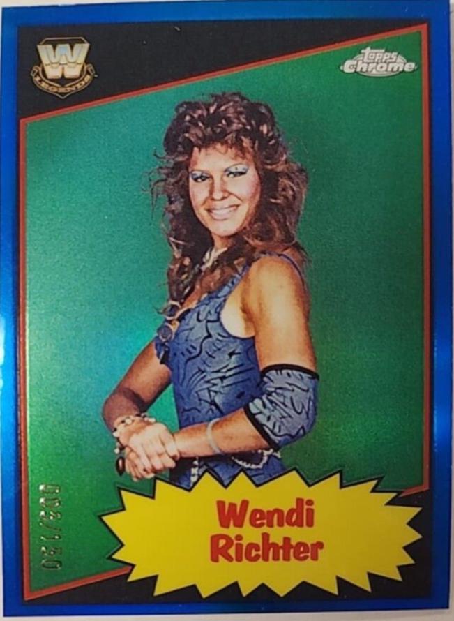 Wendi Richter [Blue Refractor] #85TL-WR Prices | 2025 Topps Chrome WWE ...