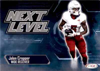 Jalen Cropper #89 Prices | 2023 Sage | Football Cards