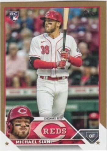 Michael Siani [Gold] #654 Prices [Rookie] | 2023 Topps | Baseball Cards