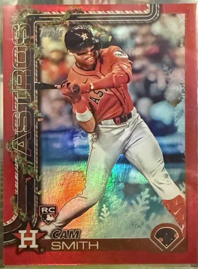 Cam Smith [Red Metallic] #H121 Prices | 2025 Topps Holiday | Baseball Cards