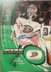 Lukas Dostal [Autograph] #RR-21 Prices | 2022 Upper Deck Trilogy Rookie ...