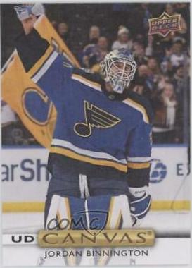 Jordan Binnington #C175 Prices | 2019 Upper Deck Canvas | Hockey Cards