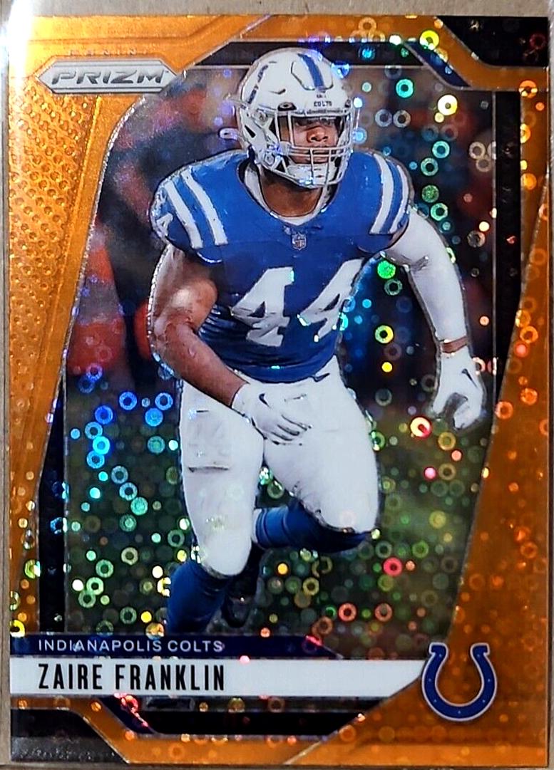 Zaire Franklin [Orange] #124 Prices | 2024 Panini Prizm No Huddle ...