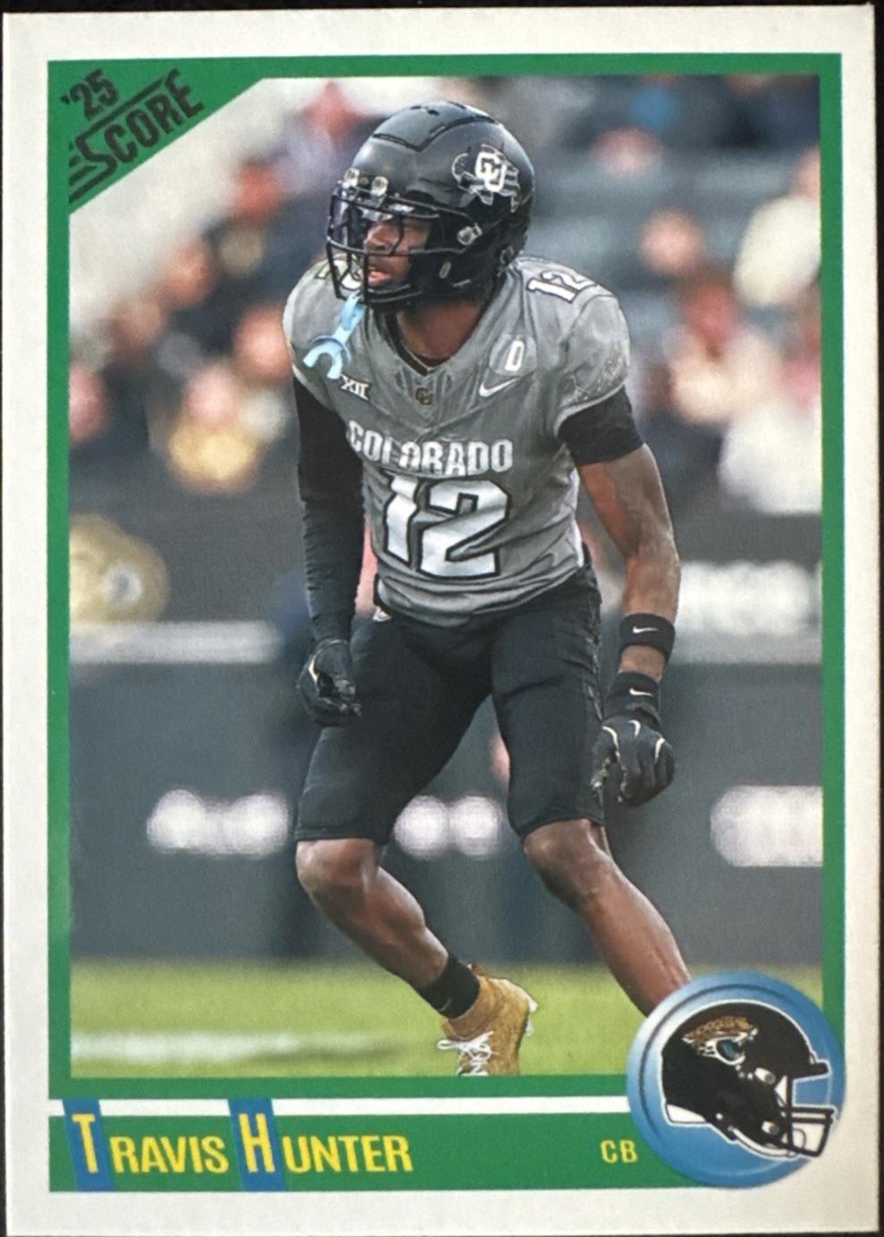 Travis Hunter [Red] #5 Prices | 2025 Panini Score Anniversary Rookie ...