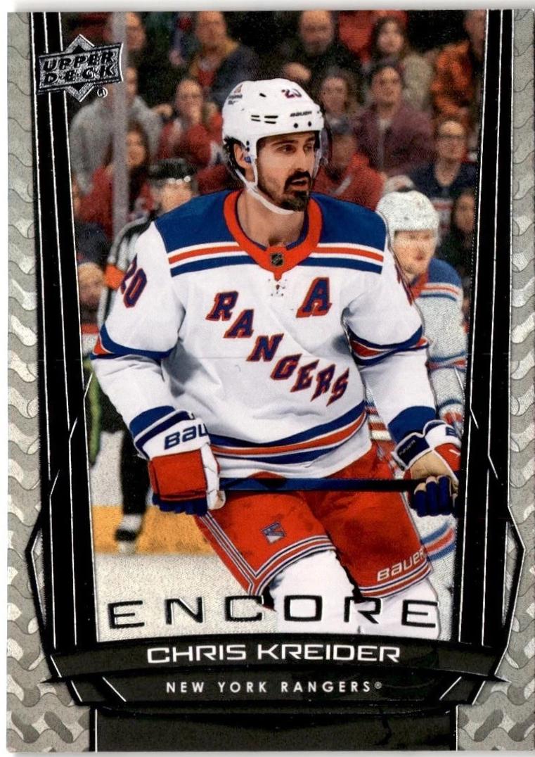 Chris Kreider E 66 Prices 2025 Upper Deck Encore Hockey Cards