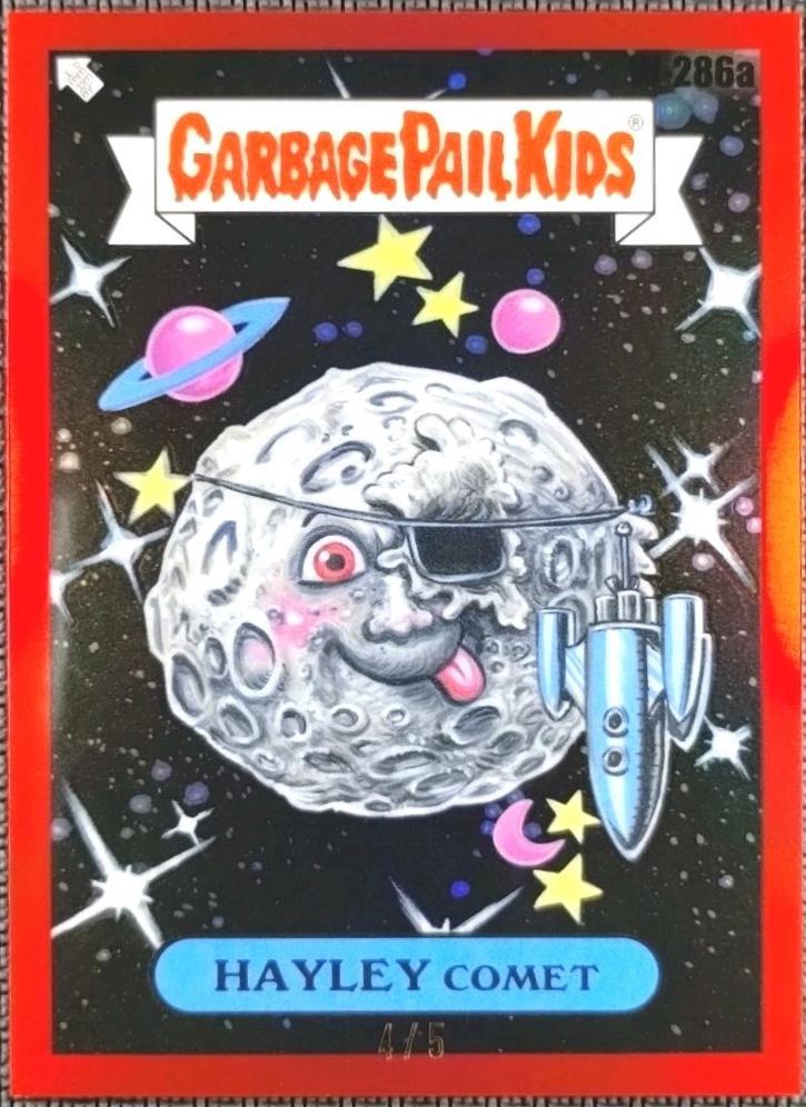 HAYLEY Comet [Red Refractor] #286a Prices | 2024 Garbage Pail Kids ...