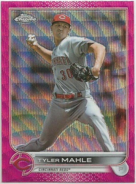 Tyler Mahle [Pink Wave] #USC57 Prices | 2022 Topps Chrome Update ...