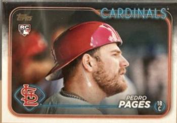 Pedro Pages [Golden Mirror Image Variation] #US338 Prices | 2024 Topps ...