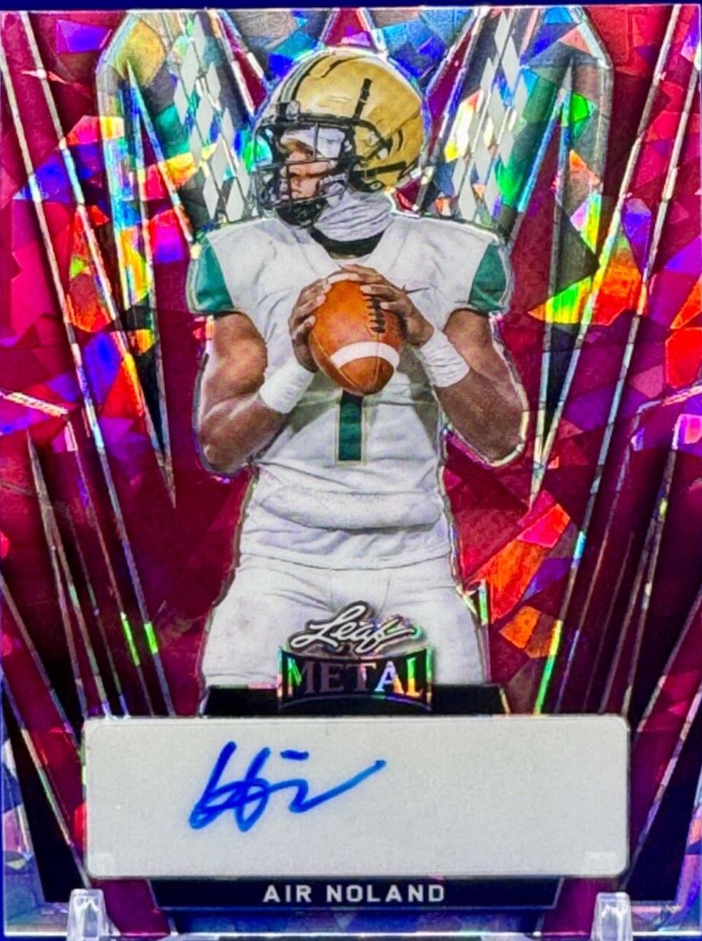 Air Noland [Pink Wave] #BA-AN1 Prices | 2024 Leaf Metal Autograph ...