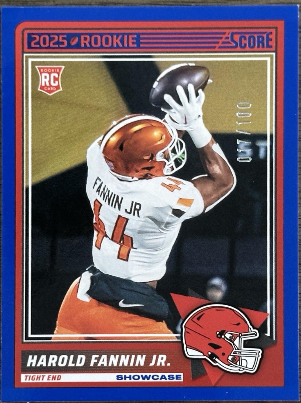 Harold Fannin Jr. [Showcase] #4 Prices | 2025 Panini Score Rookie ...