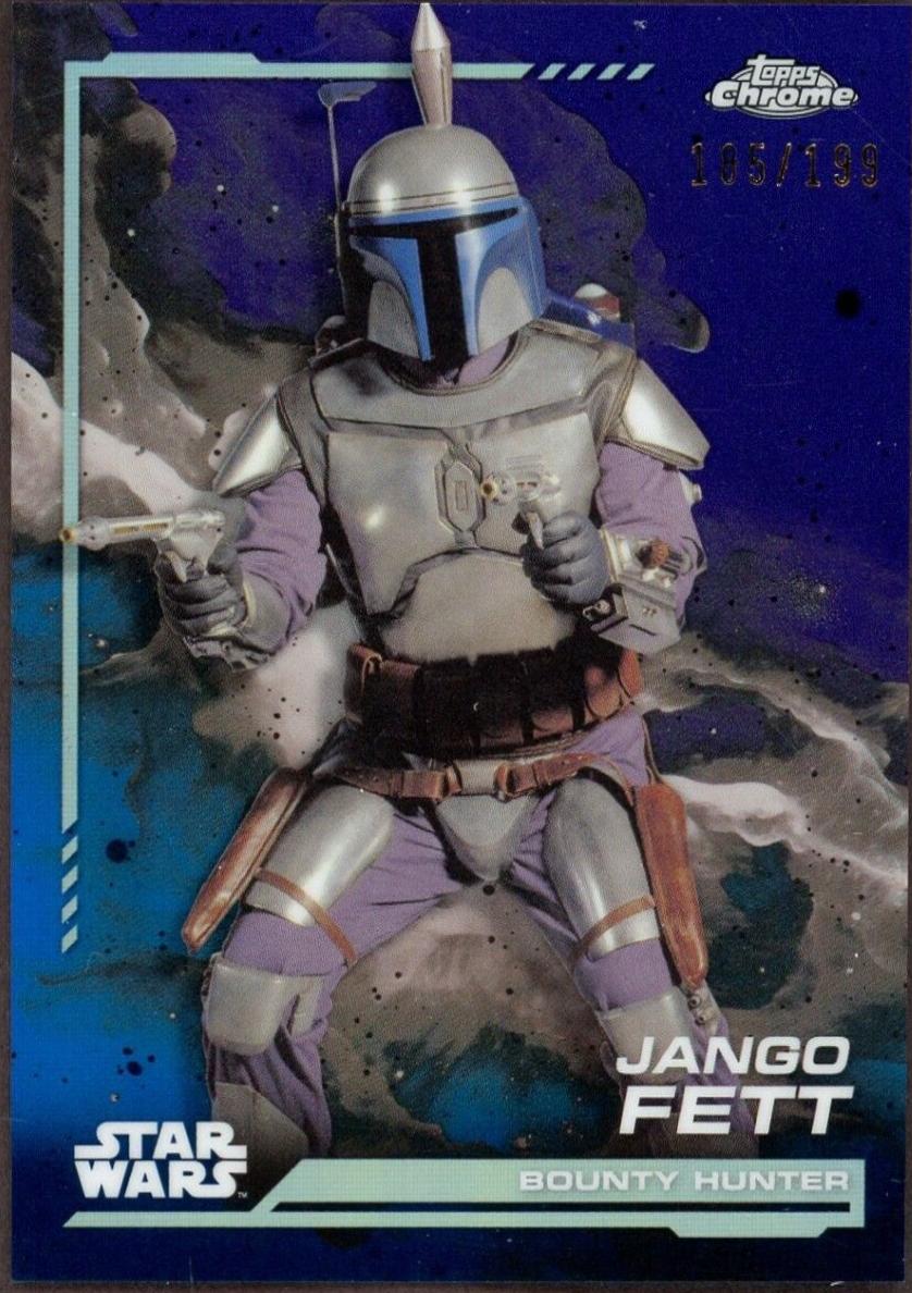 Jango Fett [Aqua Refractor] #139 Prices | Star Wars 2024 Topps Chrome ...