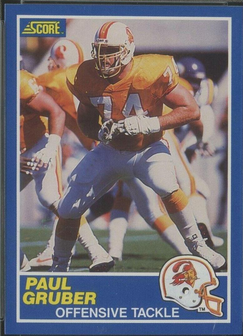 Paul Gruber #77 Prices | 1989 Panini Score | Football Cards