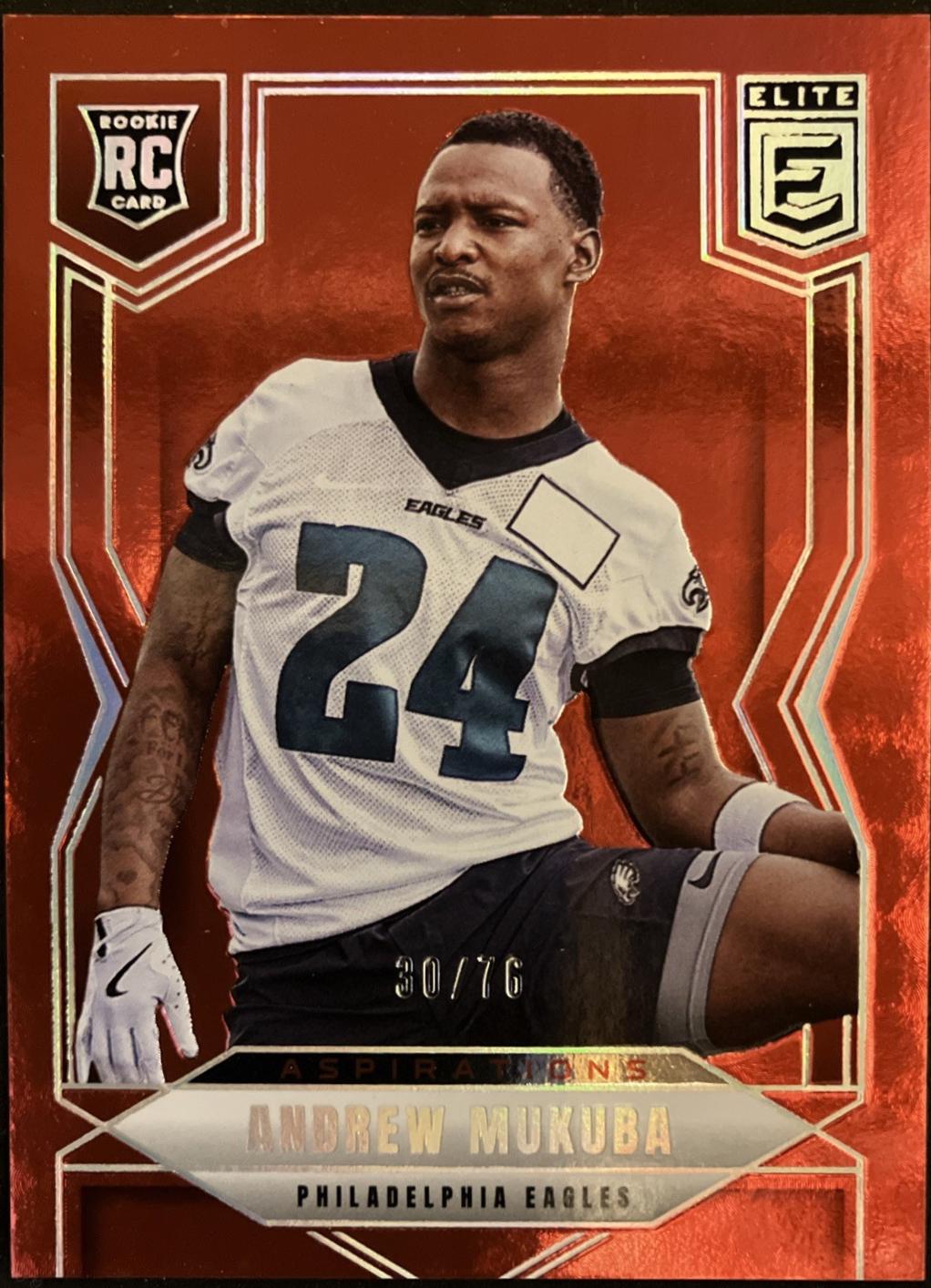 Andrew Mukuba [Red] #200 Prices | 2025 Panini Donruss Elite | Football ...