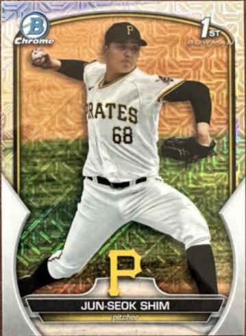 Jun Seok Shim [Mega Box Mojo Refractor] #BCP-153 Prices | 2023 Bowman ...