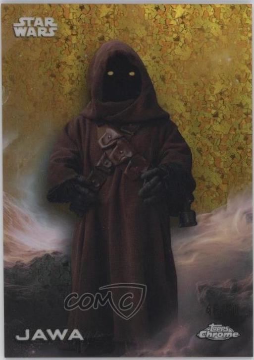 Jawa [Gold Mini-Diamonds] #125 Prices | Star Wars 2025 Topps Chrome ...