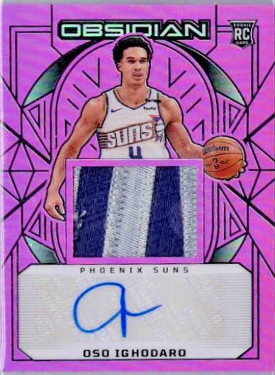 Oso Ighodaro [Pink Autograph] #233 Prices | 2024 Panini Obsidian ...