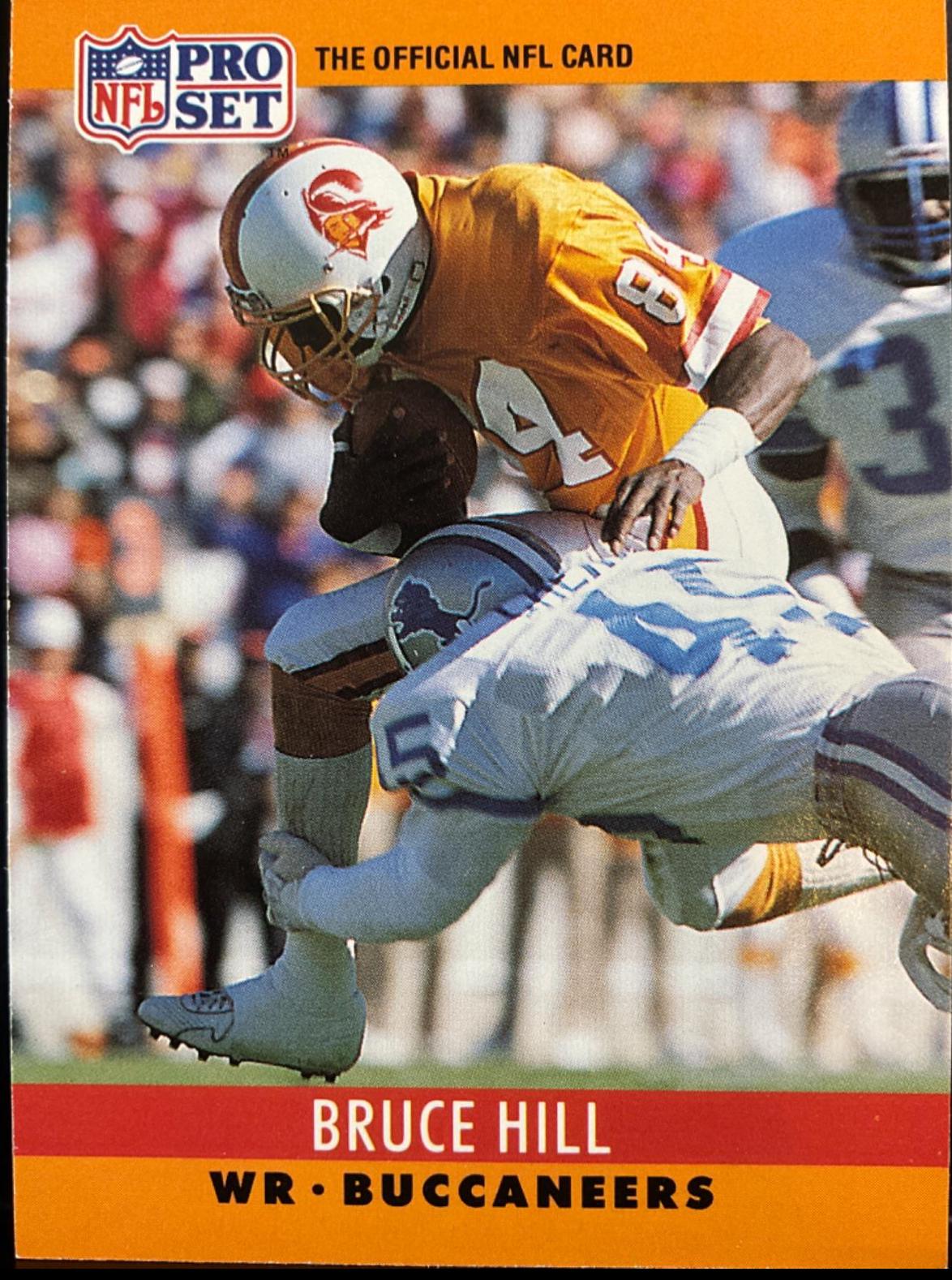 Bruce Hill #312 Prices | 1990 Pro Set | Football Cards