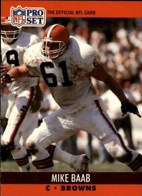 Mike Baab #469 Prices | 1990 Pro Set | Football Cards