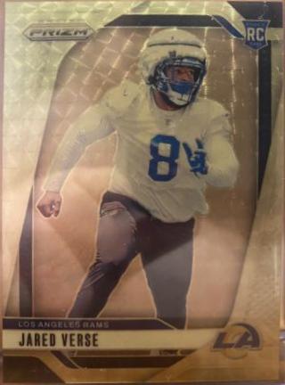 Jared Verse [Gold Vinyl] #341 Prices | 2024 Panini Prizm | Football Cards
