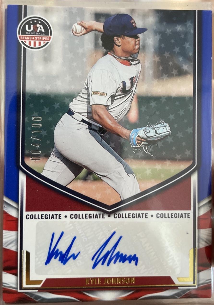 Kyle Johnson #NTS-KJ Prices | 2025 Panini Stars and Stripes Collegiate ...