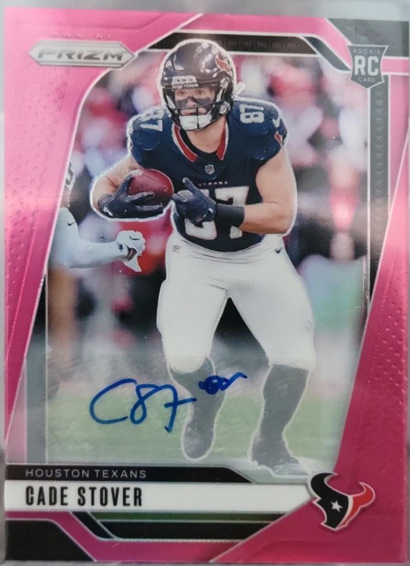 Cade Stover [Pink] #318 Prices | 2024 Panini Prizm Autograph | Football ...