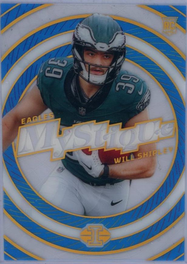 Will Shipley [Light Blue] #29 Prices | 2024 Panini Illusions Mystique ...