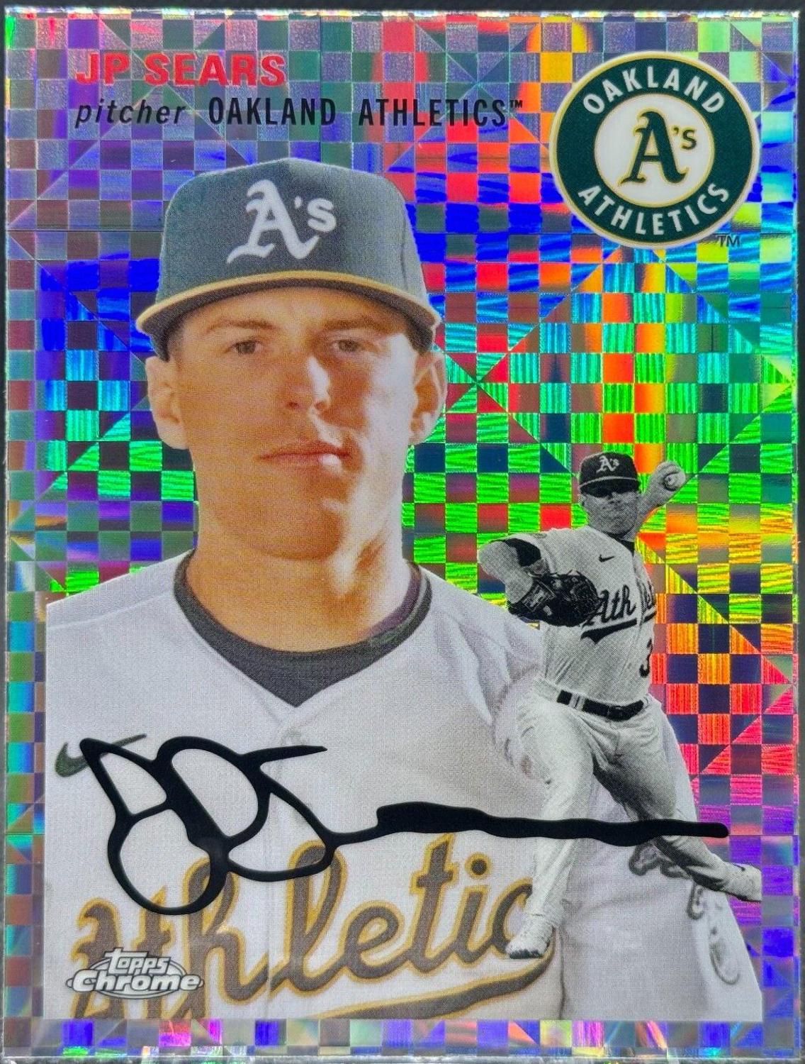 JP Sears [X-Fractor] #377 Prices | 2023 Topps Chrome Platinum ...