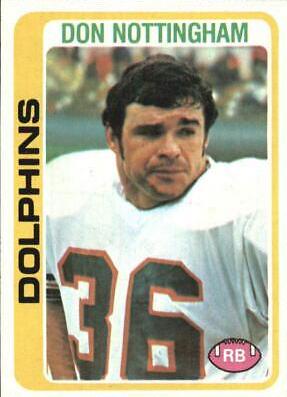 Don Nottingham #162 Prices | 1978 Topps | Football Cards
