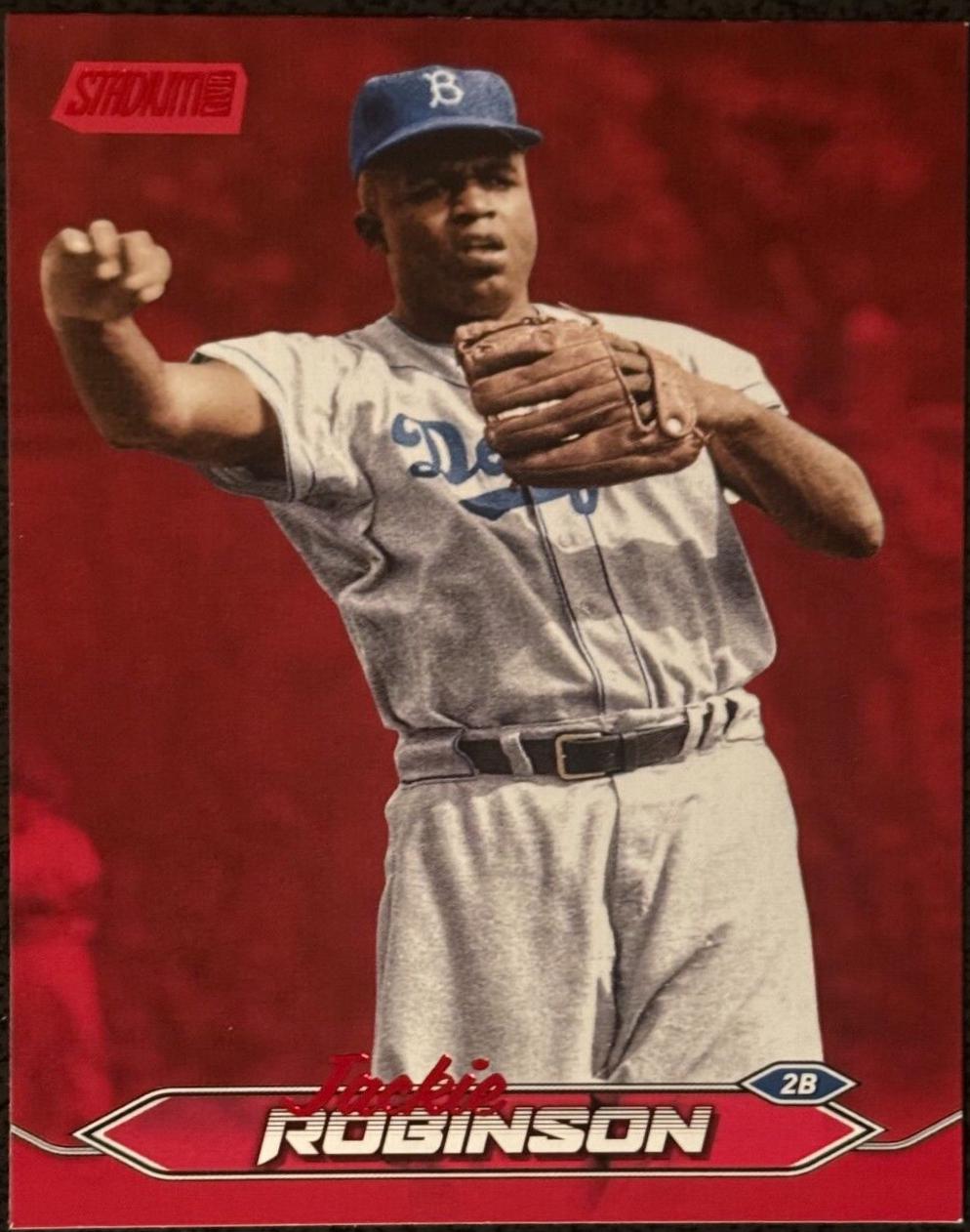 Jackie Robinson [Red] #28 Prices | 2024 Topps Stadium Club | Baseball Cards