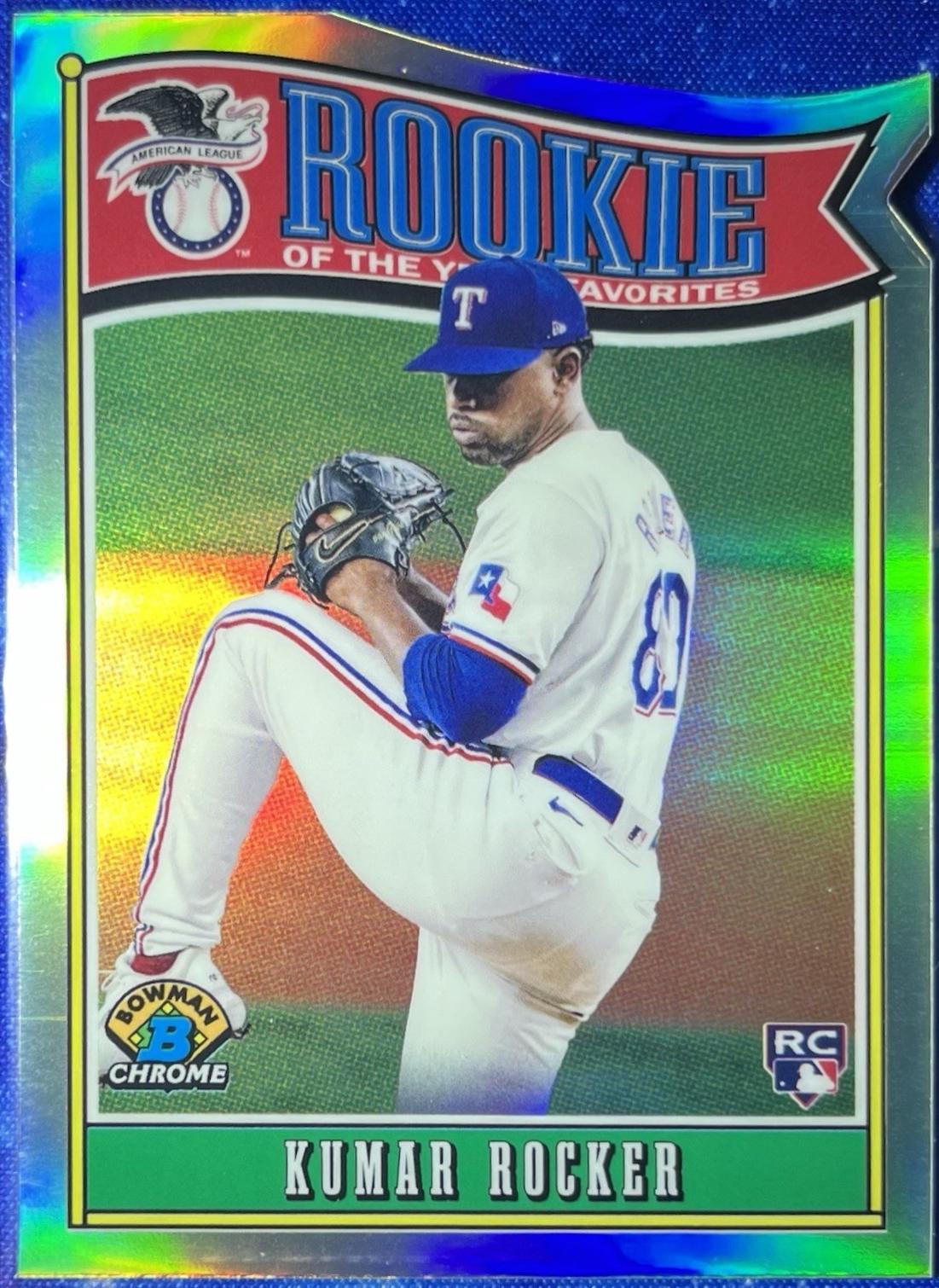 Kumar Rocker [Mojo Refractor Die Cut] #ROY-5 Prices | 2025 Bowman ...
