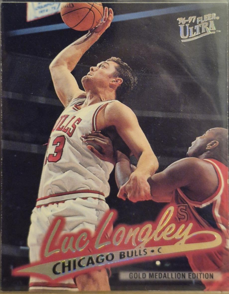 Luc Longley #G163 Prices | 1996 Ultra Gold Medallion | Basketball Cards