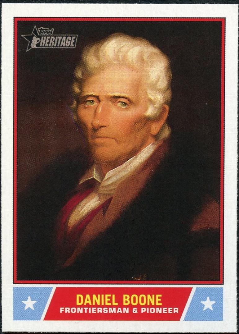 Daniel Boone #NS-42 Prices | 2025 Topps Heritage Notable American ...